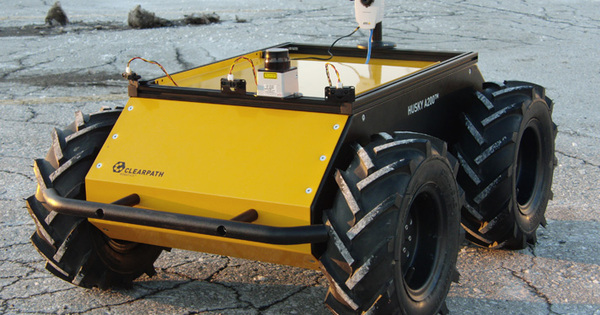Husky UGV used in Chilean mines