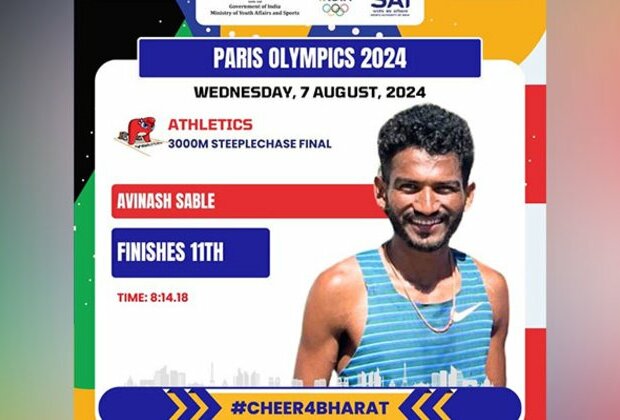 Paris Olympics: Avinash Sable finishes 11th in men's 3000m steeplechase ...