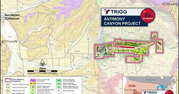 Trigg gets US fund backing for antimony advance