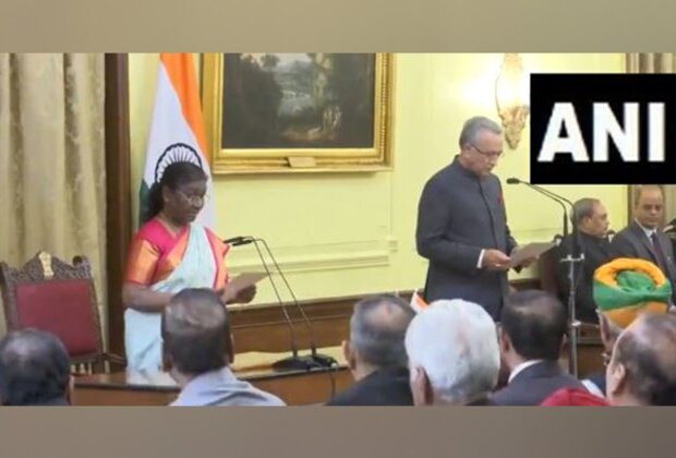 Former SC judge Ajay Manikrao Khanwilkar administered oath as Lokpal ...