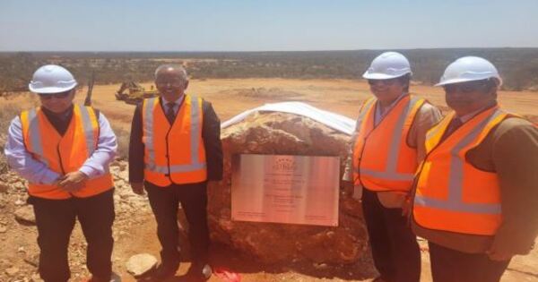 Mining starts at Mount Celia