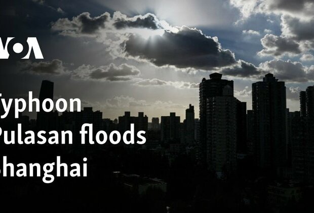 Typhoon Pulasan floods Shanghai