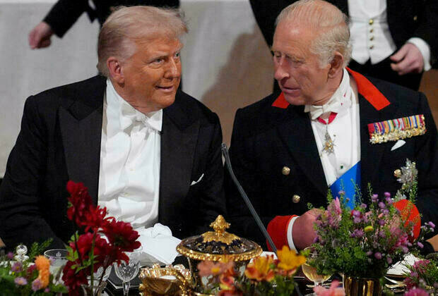 Trump's UK state visit gets political after royal welcome