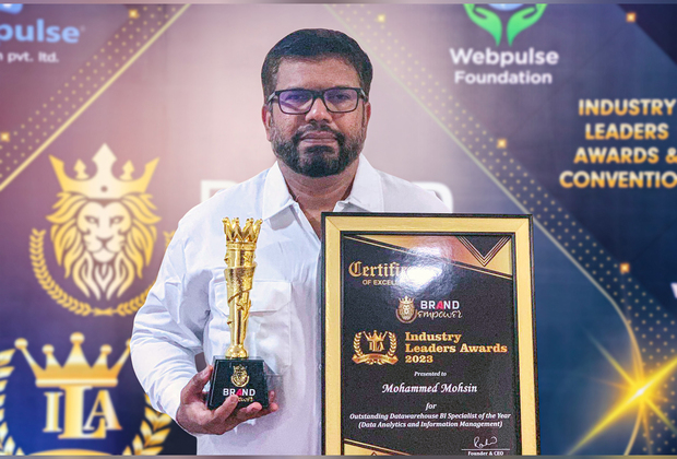 Mohammed Mohsin Wins Outstanding Datawarehouse BI Specialist of the ...