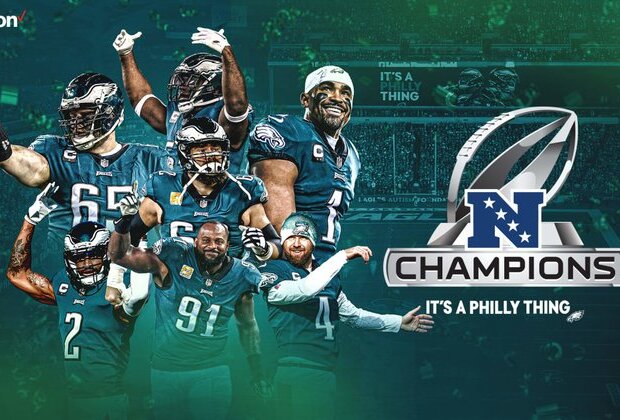 Spadaro: THE EAGLES ARE NFC CHAMPIONS!