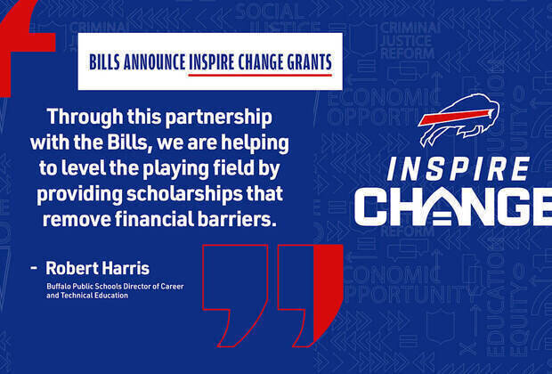 Buffalo Bills announce 2025 Inspire Change Grants
