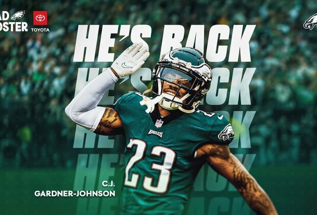 Eagles agree to terms with C.J. Gardner-Johnson on a 3-year contract