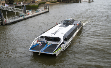 River Thames welcomes first fully electric ferry service ...