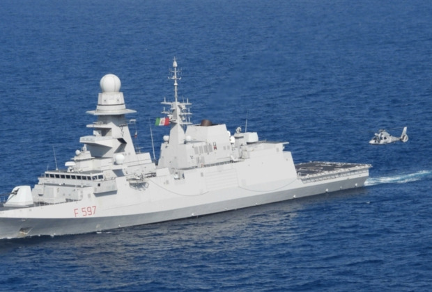 Italian warship monitors North Korea sanctions evasion from waters ...