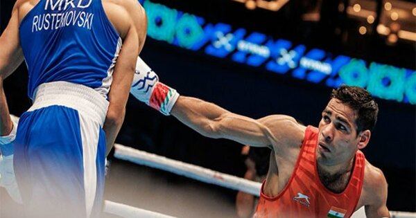 IBA Men's Boxing C'ships: Deepak stuns Olympic medalist to enter pre ...