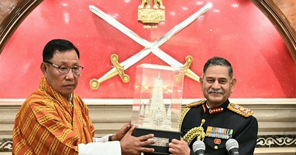 Royal Bhutan Army's Chief Operations Officer concludes India visit reinforcing bilateral ...