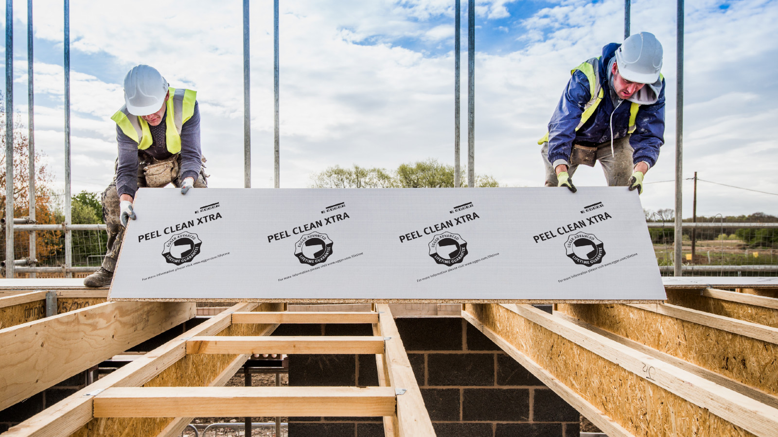 Enhanced Confidence For Housebuilders With New Egger Peel Clean Xtra ...